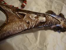 DEER ANTLER KNIFE DISPLAY STAND