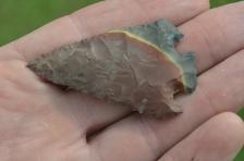 Horse Creek chert, clay type point