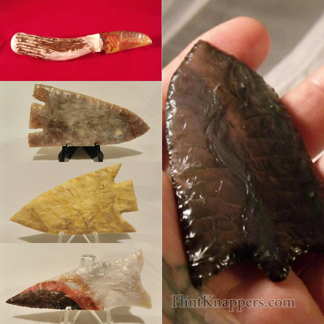 FlintKnappers - The largest collection of modern lithic art for sale ...